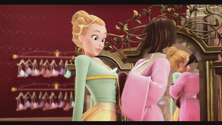 女性用下着メーカー『トリンプ』の3DCGが使われた海外CM | CGトラッキング