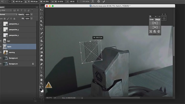 パースの絵に描き込む際に便利そうな有料ツール。Photoshop CS6以降で使える『Perspective Tools v2』 | CGトラッキング