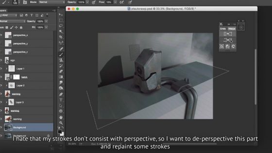パースの絵に描き込む際に便利そうな有料ツール。Photoshop CS6以降で使える『Perspective Tools v2』 | CGトラッキング