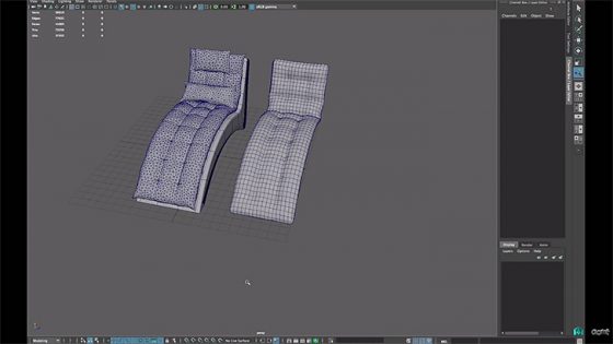 サクッと簡単。MayaのTransfer Attributes(アトリビュートの転送)を使ったリトポ方法 | CGトラッキング