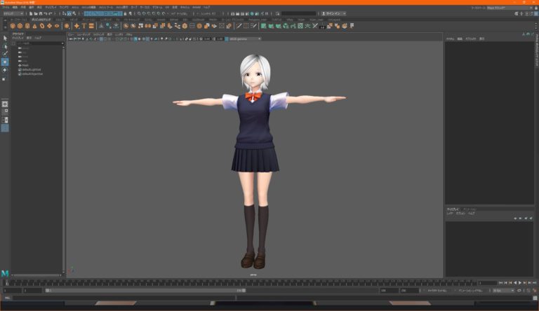 VRoid Studioで作った3DCGキャラクターを、他の3DCGソフトにエクスポートする方法。MayaやPhotoshopへ。 | CGトラッキング