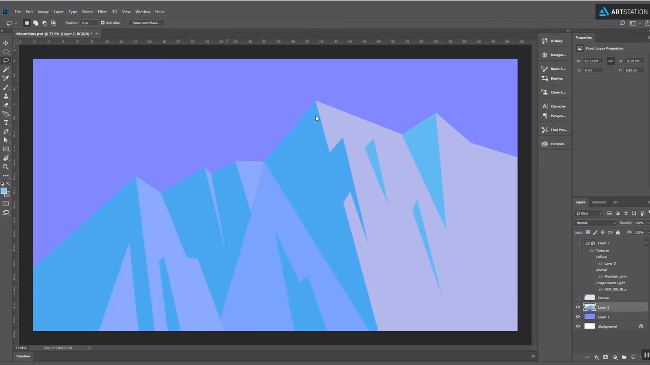 Normal Map をPhotoshopを使って手描きする方法 | CGトラッキング