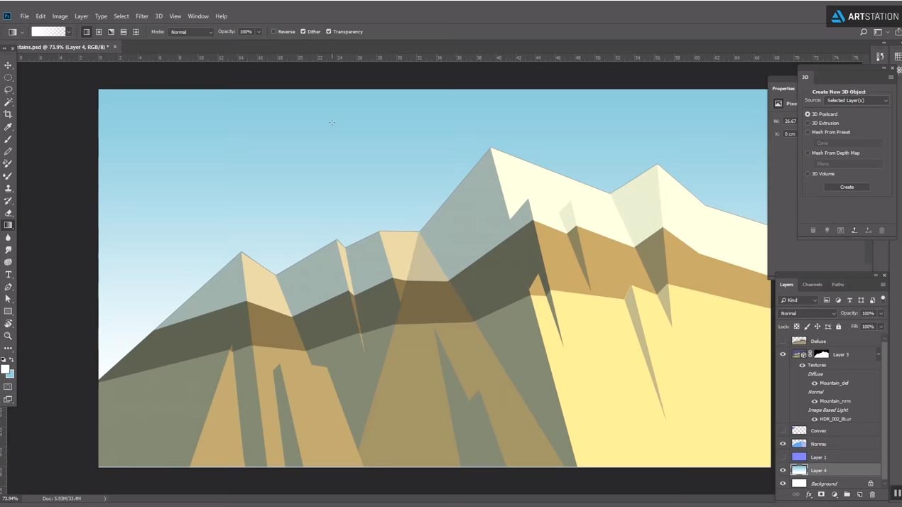 Normal Map をPhotoshopを使って手描きする方法 | CGトラッキング